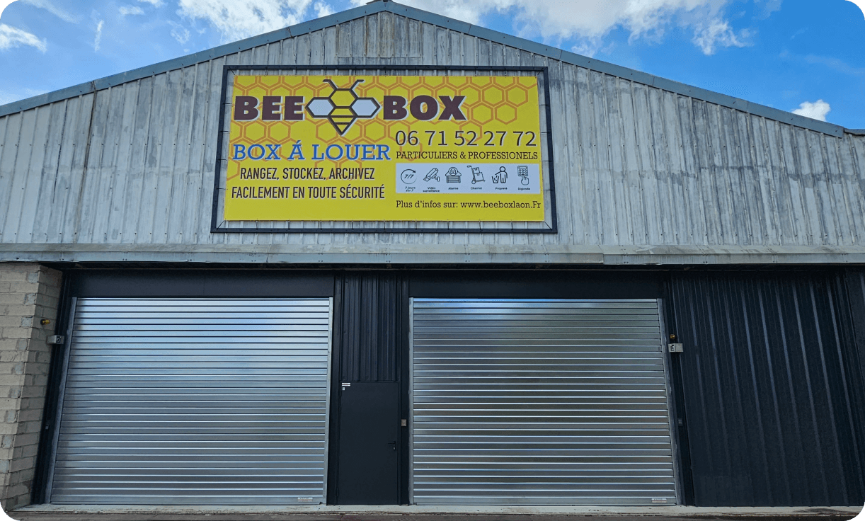 Location Box de Stockage à Laon (02) | Beebox Laon